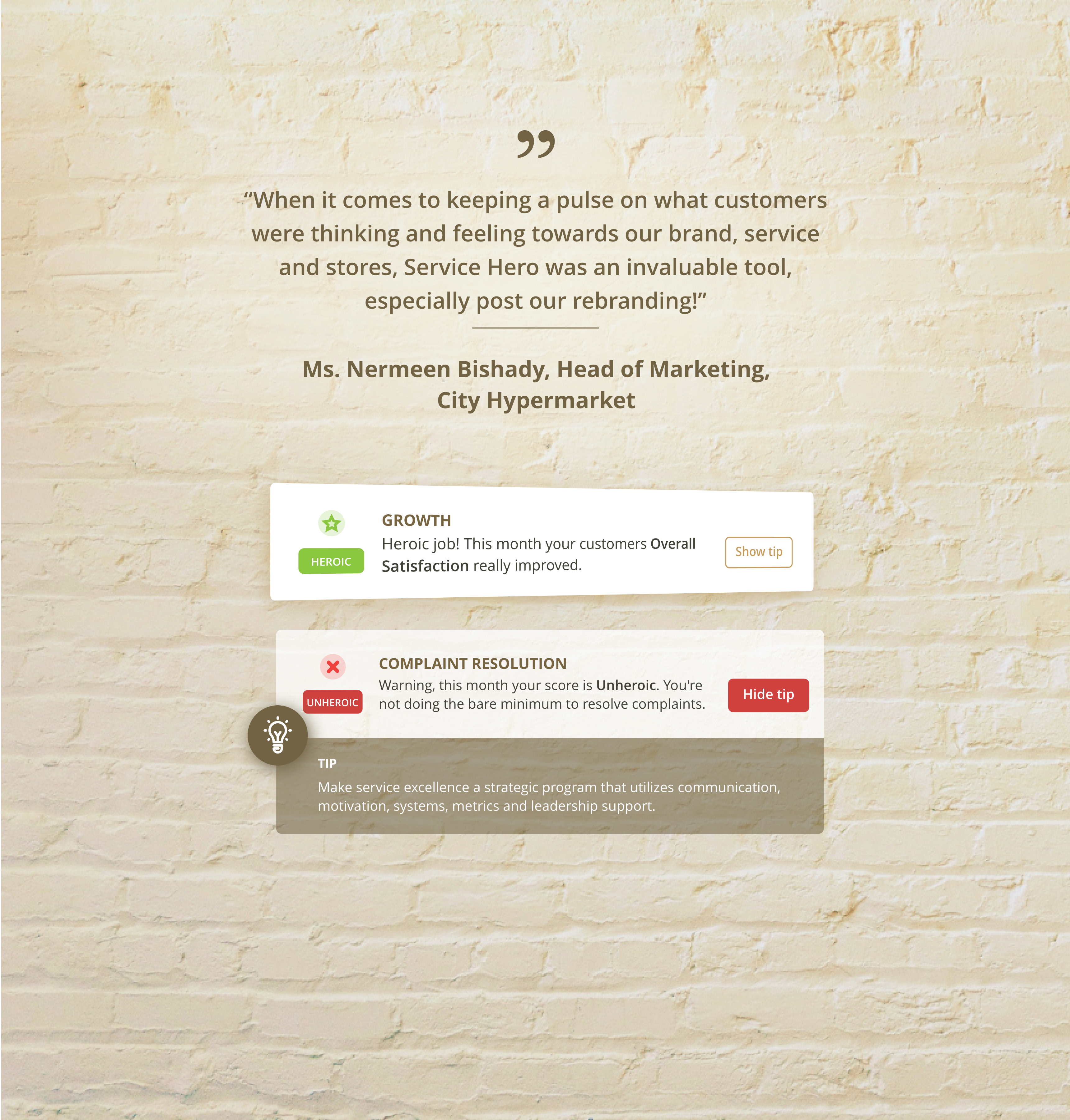 CSI Key Metrics Dashboard